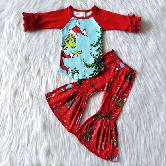 Matching Sets | Little Girls 3 Piece Set Grinchmas | Poshmark
